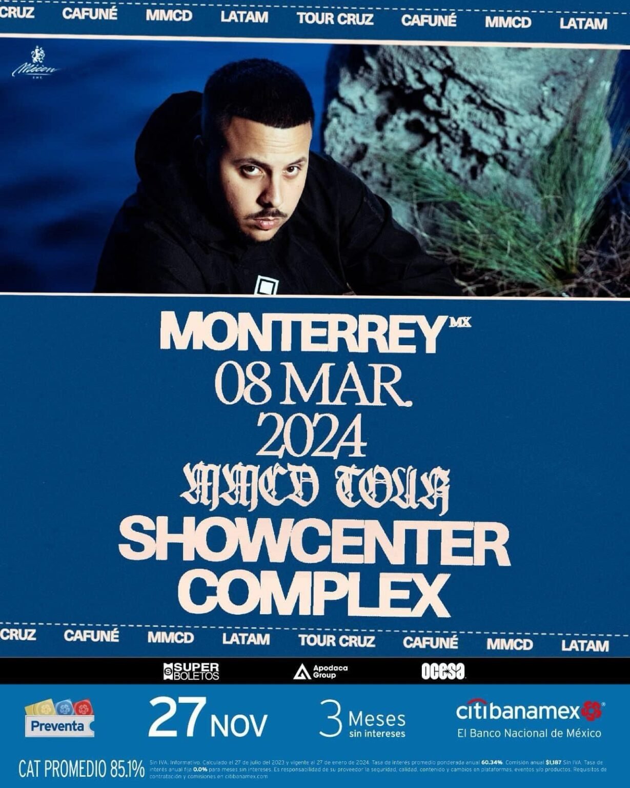 CRUZ CAFUNÉ llega por primera vez al Showcenter Complex | Monterrey Live