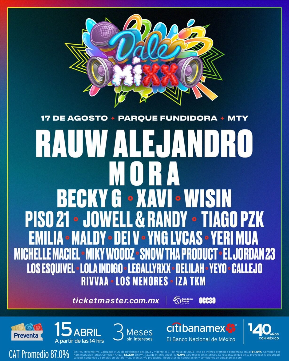¡Dale Mixx 2024 llega con todo! Este es su lineup | Monterrey Live