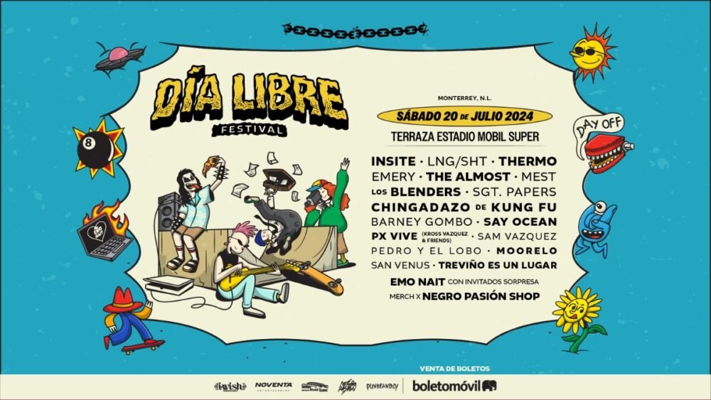 Día Libre: el festival pop punk mexa que tanto anhelábamos | Monterrey Live