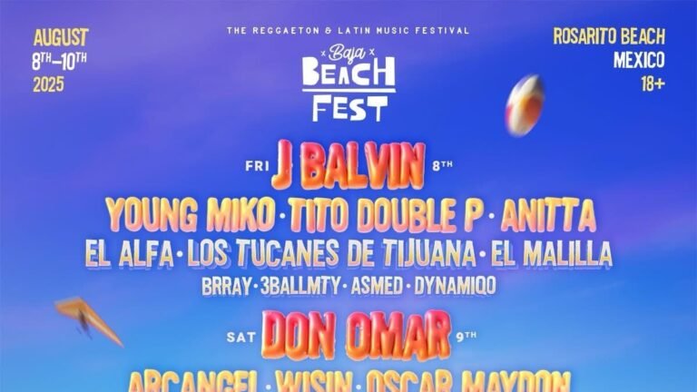 ¡Tenemos Line up del Baja Beach Fest 2025! | Monterrey Live