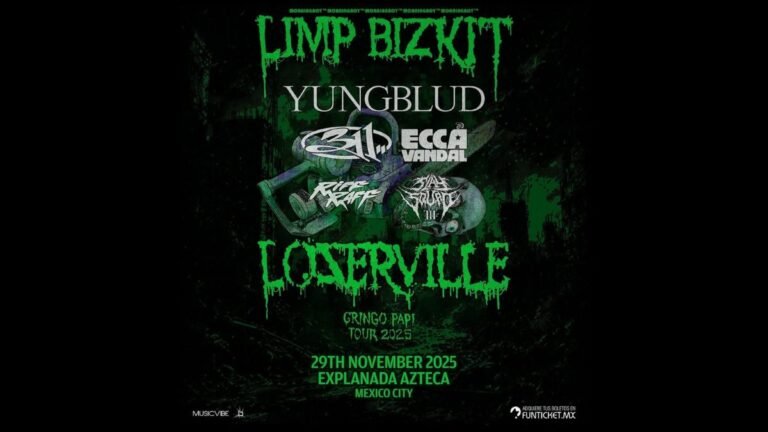 ¡Limp Bizkit regresa a México! La Explanada del Estadio Azteca se ...