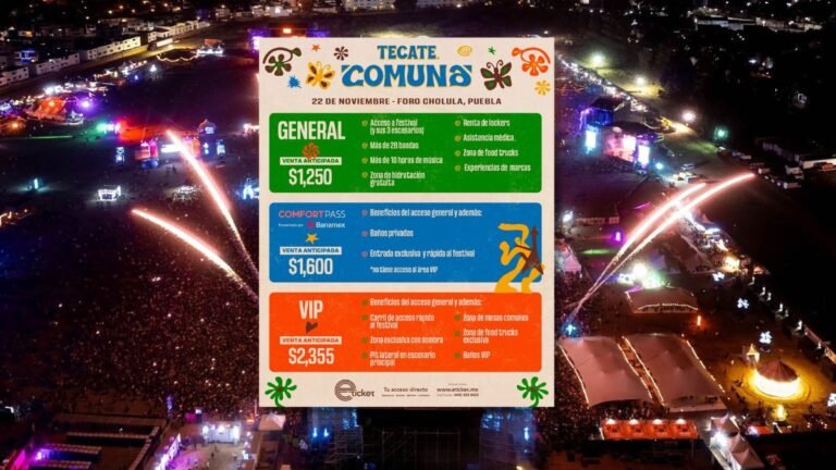Estos son los precios para el Tecate Comuna 2025 | Monterrey Live